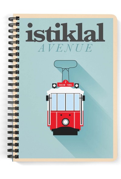 Istiklal Caddesi Baskılı Ahşap Kapaklı Defter 15X20 cm DFT510 Istiklal Caddesi Baskılı Ahşap Kapaklı Defter 15X20 cm DFT510