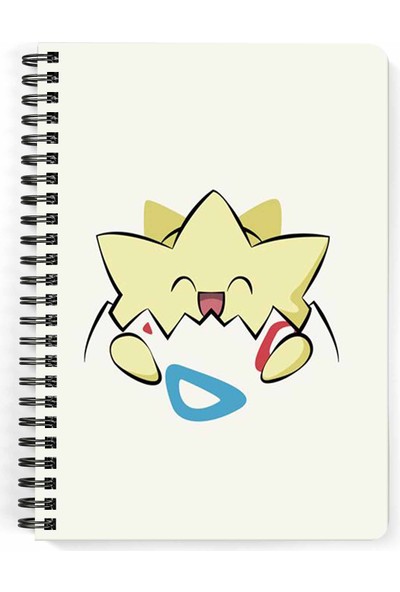 Pokemon Baskılı Ahşap Kapaklı Defter 15X20 cm DFT4258