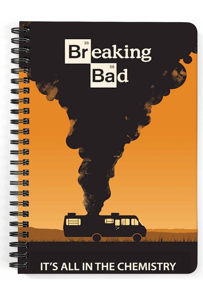 Breaking Bad Baskılı Ahşap Kapaklı Defter 15X20 cm DFT4299 Breaking Bad Baskılı Ahşap Kapaklı Defter 15X20 cm DFT4299