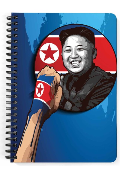 Kuzey Kore Baskılı Ahşap Kapaklı Defter 15X20 cm DFT5365 Kuzey Kore Baskılı Ahşap Kapaklı Defter 15X20 cm DFT5365