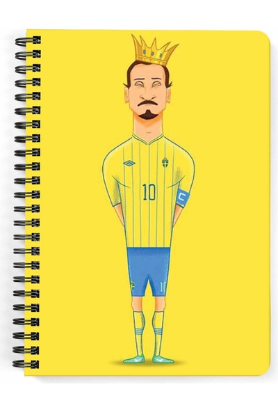 Ibrahimoviç Baskılı Ahşap Kapaklı Defter 15X20 cm DFT4534 Ibrahimoviç Baskılı Ahşap Kapaklı Defter 15X20 cm DFT4534