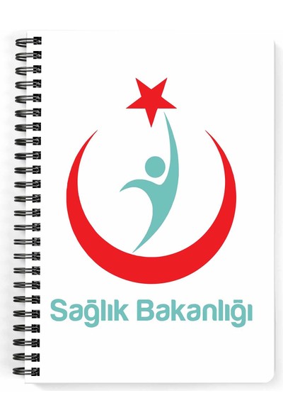 Sağlık Bakanlığı Baskılı Ahşap Kapaklı Defter 15X20 cm DFT5387 Sağlık Bakanlığı Baskılı Ahşap Kapaklı Defter 15X20 cm DFT5387