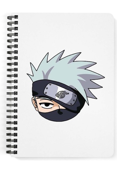 Kakashi Baskılı Ahşap Kapaklı Defter 15X20 cm DFT6504