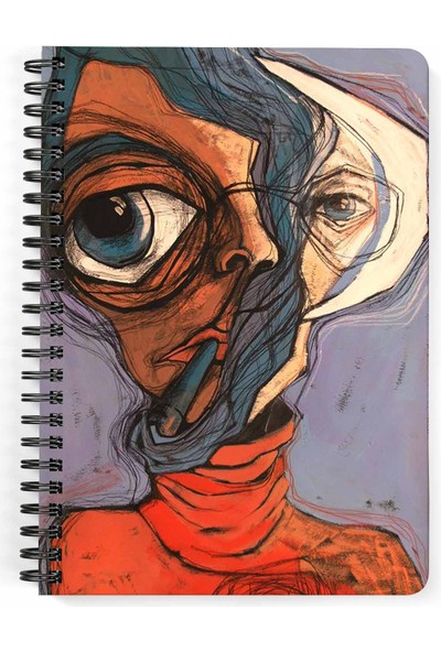 Marjinal Baskılı Ahşap Kapaklı Defter 15X20 cm DFT3483 Marjinal Baskılı Ahşap Kapaklı Defter 15X20 cm DFT3483