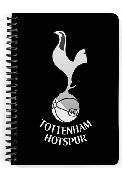 Tottenham Hotspur Baskılı Ahşap Kapaklı Defter 15X20 cm DFT4468