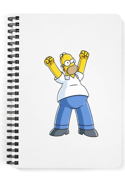 Astak Simpson Baskılı Ahşap Kapaklı Defter 15X20 cm DFT6311 Astak Simpson Baskılı Ahşap Kapaklı Defter 15X20 cm DFT6311