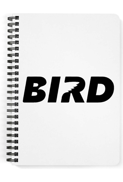 Bird Baskılı Ahşap Kapaklı Defter 15X20 cm DFT6042