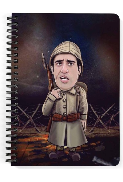 Kemal Sunal Baskılı Ahşap Kapaklı Defter 15X20 cm DFT4884 Kemal Sunal Baskılı Ahşap Kapaklı Defter 15X20 cm DFT4884