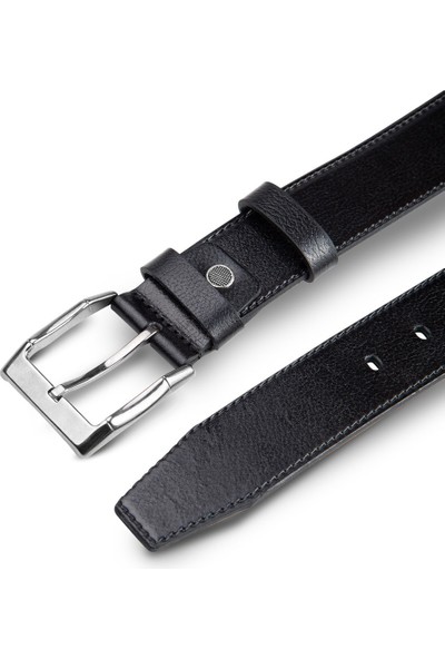 Goay Sport 4 cm Erkek Siyah Deri Kemer (7004) Goay Sport 4 cm Erkek Siyah Deri Kemer (7004)