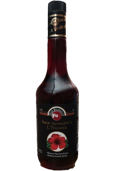 Fo Hibiskus Aromalı Kokteyl Şurup 70 ml