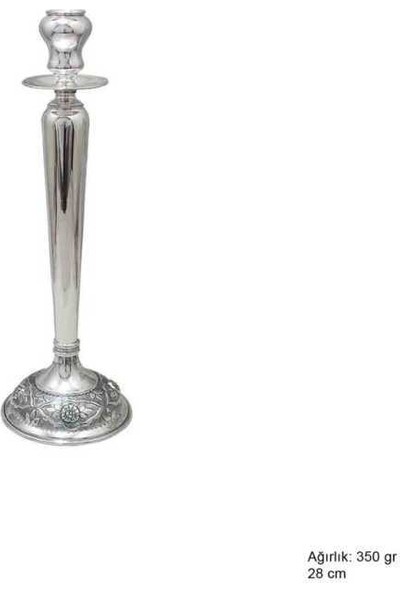 Gumush 925 Ayar Gümüş Şamdan