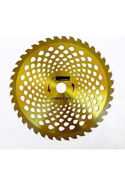 Zirve Tırpan Daire Tepsi 40 T Sarı Prc Zirve Tırpan Daire Tepsi 40 T Sarı Prc