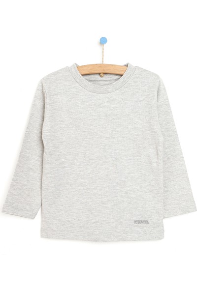 Hello Baby Basic Unisex Bebek Interlok Sweatshirt