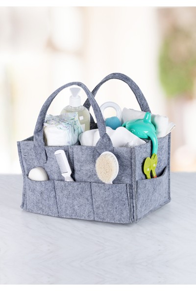 Baby Plus Keçeli Anne Bebek Bakım Çantası Organizer Baby Plus Keçeli Anne Bebek Bakım Çantası Organizer