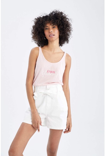 DeFacto Regular Fit Bisiklet Yaka Atlet X4483AZ22SM