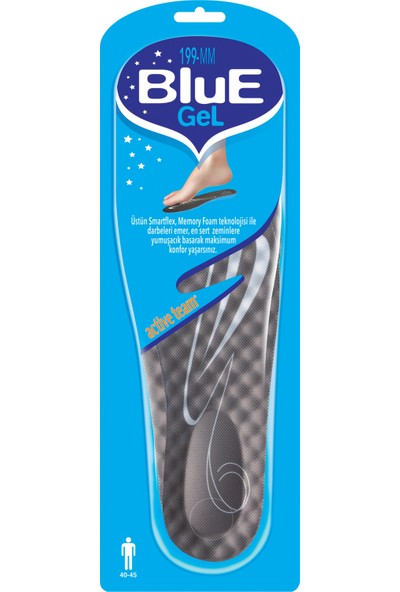 Blue Gel Tabanlık - Erkek - Sport 40-45