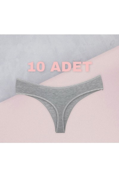 Posh Lingerie String 10'lu Paket