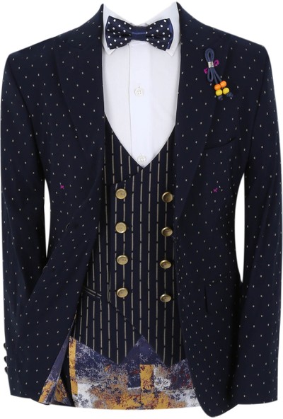 Doctor Junior Erkek Çocuk Lacivert California Takım Elbise