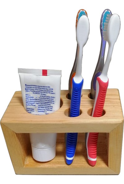 Groovy Ahşapdiş Macun ve Diş Fırçalık 4lü