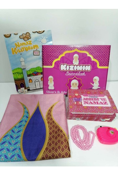 Msy Kızımın Seccadesi - Kutulu Çocuk Namaz Seti