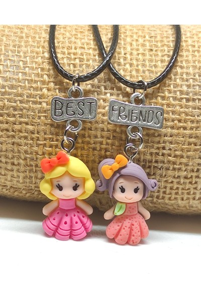 Tuna Takı & Aksesuar Prensesler Serisi Model 1 Bff Best Friends Arkadaşlık Kolyesi Çocuk Kolye Prenses Kolye Tuna Takı & Aksesuar Prensesler Serisi Model 1 Bff Best Friends Arkadaşlık Kolyesi Çocuk Kolye Prenses Kolye
