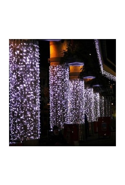 15 mt 8 Animasyonlu Beyaz Ip LED