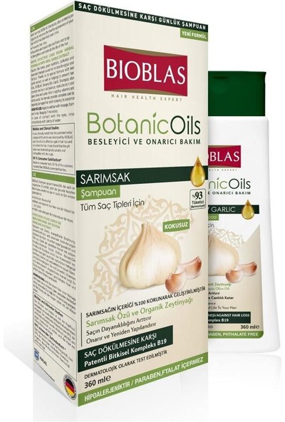 Bıoblas Şampuan 360 ml Sarımsak