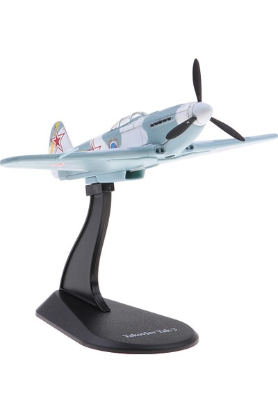 Elodie 1:72 Yak-3 Sovyet Fighter Uçak Modeli W / Standı Ev Ofis Dekor (Yurt Dışından) Elodie 1:72 Yak-3 Sovyet Fighter Uçak Modeli W / Standı Ev Ofis Dekor (Yurt Dışından)