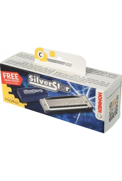 İmece Hohner M50401X Silver Star Mızıka C (Do) 504/20 İmece Hohner M50401X Silver Star Mızıka C (Do) 504/20