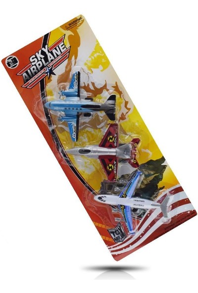 Kartela Uçak Oyuncak KZL-599A
