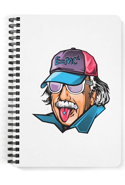 Astak Albert Einstein Baskılı Ahşap Kapaklı Defter 15X20 cm DFT303 Astak Albert Einstein Baskılı Ahşap Kapaklı Defter 15X20 cm DFT303