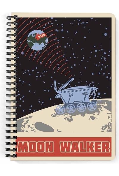 Astak Moon Walker Baskılı Ahşap Kapaklı Defter 15X20 cm DFT5169 Astak Moon Walker Baskılı Ahşap Kapaklı Defter 15X20 cm DFT5169
