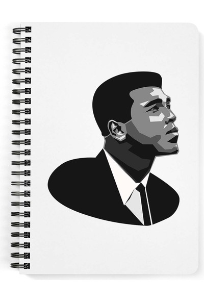Astak Muhammed Ali Baskılı Ahşap Kapaklı Defter 15X20 cm DFT2038 Astak Muhammed Ali Baskılı Ahşap Kapaklı Defter 15X20 cm DFT2038