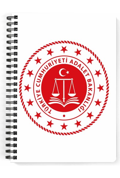 T.c. Adalet Bakanlığı Baskılı Ahşap Kapaklı Defter 15X20 cm DFT5388 T.c. Adalet Bakanlığı Baskılı Ahşap Kapaklı Defter 15X20 cm DFT5388