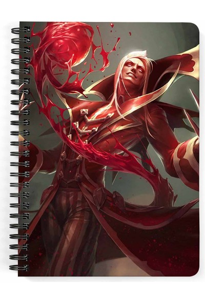 Astak Mid Lol Baskılı Ahşap Kapaklı Defter 15X20 cm DFT3226