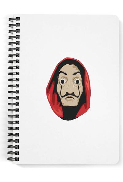 Astak La Casa De Papel Baskılı Ahşap Kapaklı Defter 15X20 cm DFT239 Astak La Casa De Papel Baskılı Ahşap Kapaklı Defter 15X20 cm DFT239