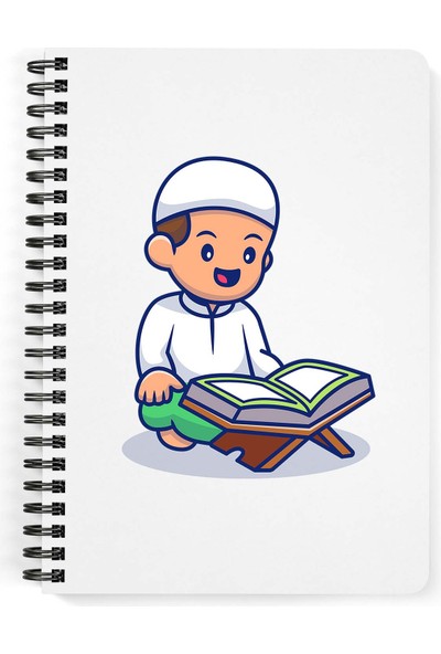 Astak Kuran Okuyan Adam Baskılı Ahşap Kapaklı Defter 15X20 cm DFT737 Astak Kuran Okuyan Adam Baskılı Ahşap Kapaklı Defter 15X20 cm DFT737