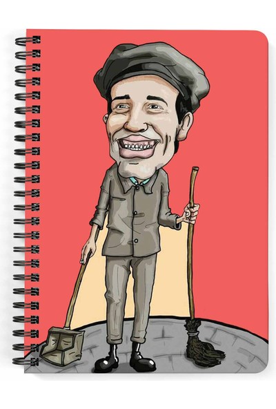 Astak Çöpçüler Kralı Baskılı Ahşap Kapaklı Defter 15X20 cm DFT5093 Astak Çöpçüler Kralı Baskılı Ahşap Kapaklı Defter 15X20 cm DFT5093