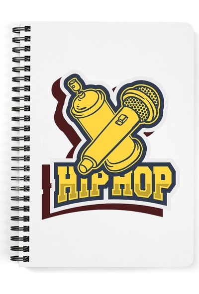 Astak Hiphop Baskılı Ahşap Kapaklı Defter 15X20 cm DFT1587 Astak Hiphop Baskılı Ahşap Kapaklı Defter 15X20 cm DFT1587