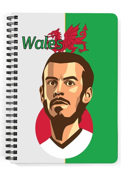 Astak Bale Baskılı Ahşap Kapaklı Defter 15X20 cm DFT4414