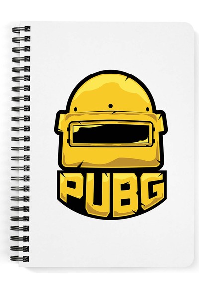 Pubg Baskılı Ahşap Kapaklı Defter 15X20 cm DFT1824