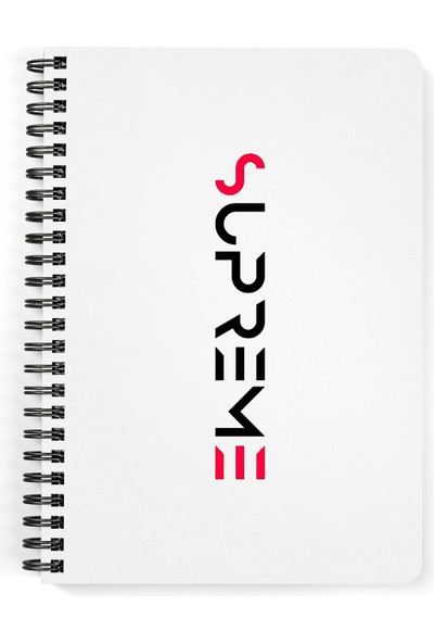 Brand Baskılı Ahşap Kapaklı Defter 15X20 cm DFT6447