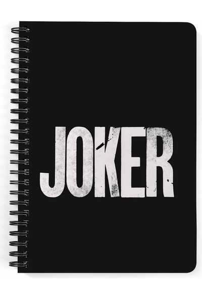 Astak Joker Baskılı Ahşap Kapaklı Defter 15X20 cm DFT5038
