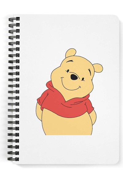 Astak Winnie The Pooh Baskılı Ahşap Kapaklı Defter 15X20 cm DFT253