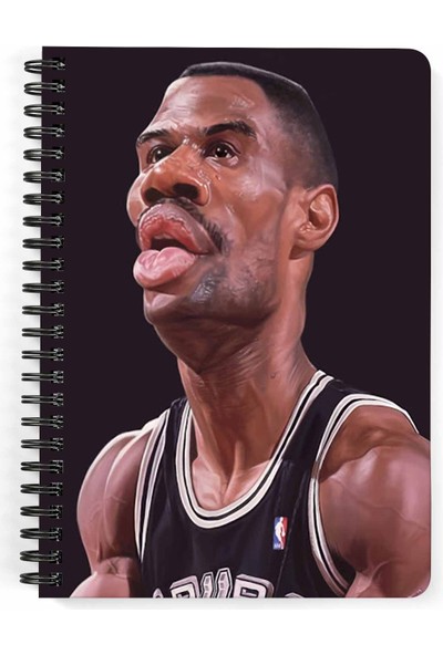 Astak Basketbol Baskılı Ahşap Kapaklı Defter 15X20 cm DFT3513
