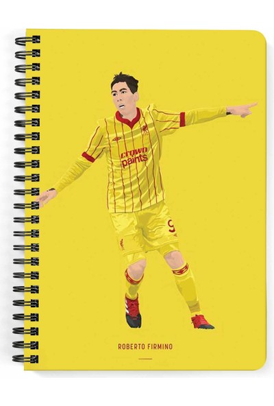 Astak Roberto Firmino Baskılı Ahşap Kapaklı Defter 15X20 cm DFT4549