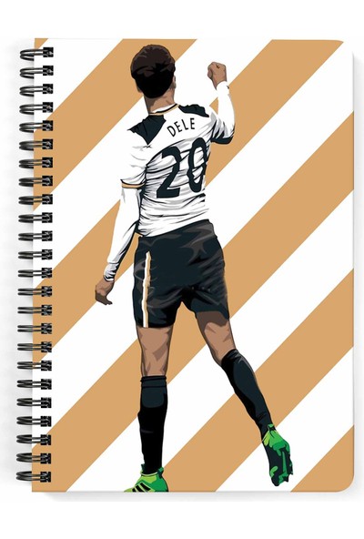 Astak Dele Alli Baskılı Ahşap Kapaklı Defter 15X20 cm DFT4535