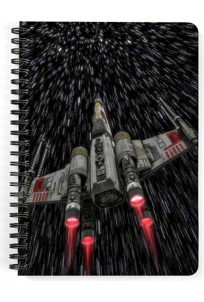 Astak Star Wars Baskılı Ahşap Kapaklı Defter 15X20 cm DFT4326