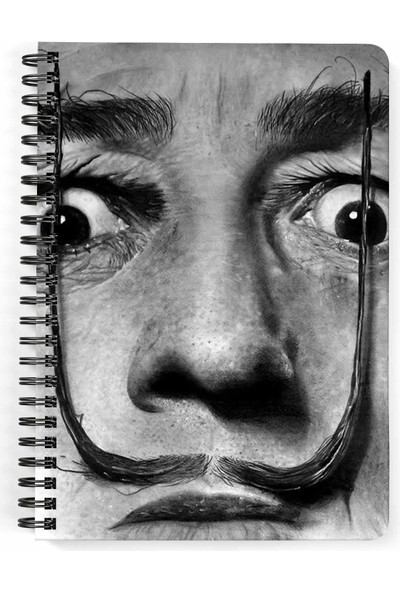 Astak Salvador Dali Baskılı Ahşap Kapaklı Defter 15X20 cm DFT3682 Astak Salvador Dali Baskılı Ahşap Kapaklı Defter 15X20 cm DFT3682