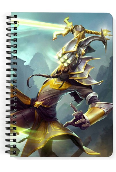 Astak Jungle Lol Baskılı Ahşap Kapaklı Defter 15X20 cm DFT3218